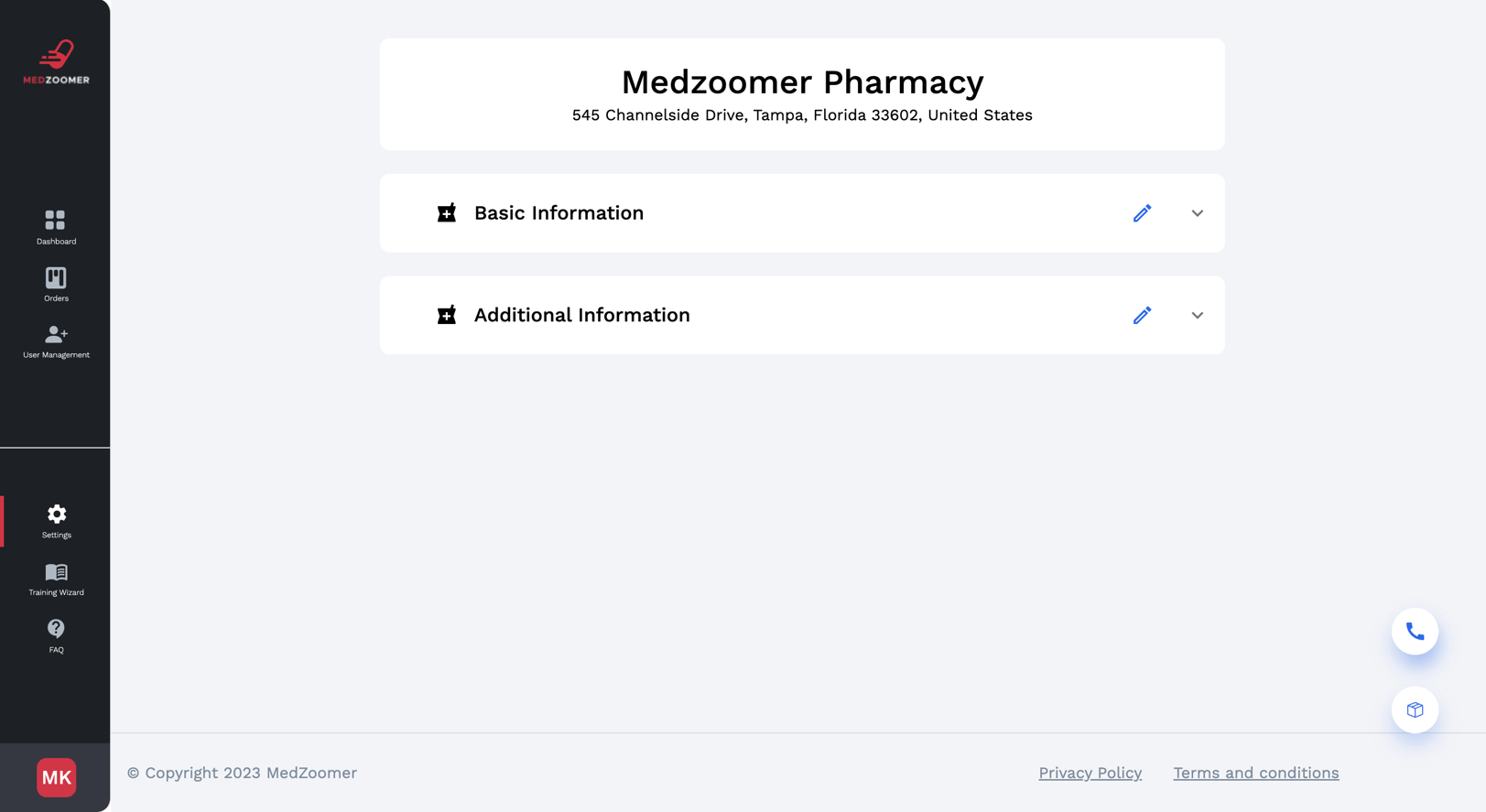 Pharmacy Portal Experience